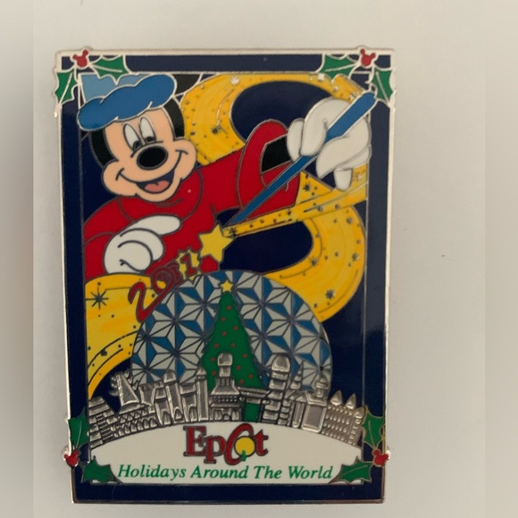 Accessories | Disneys Epcot Holidays Around The World Pin | Poshmark